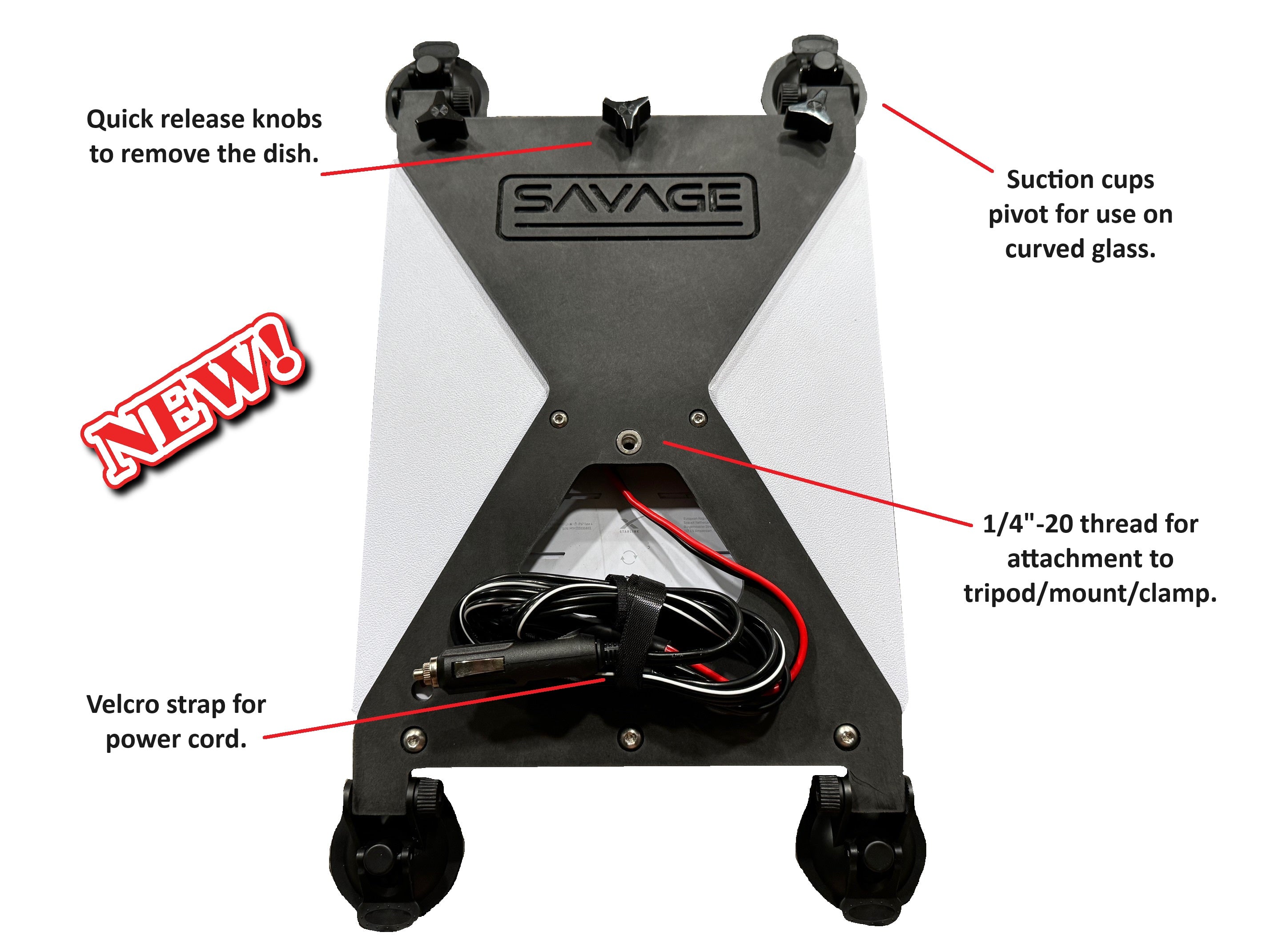 Starlink Mini Stealth Mount – Savage UTV